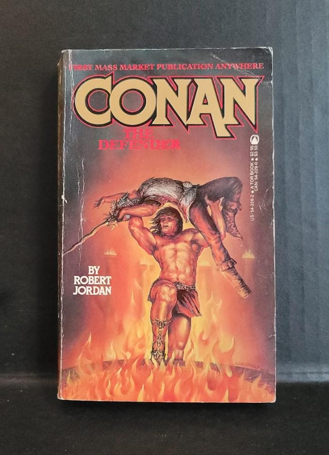 Vintage Paperback - Conan the Defender by Robert Jordan TOR Books ...
