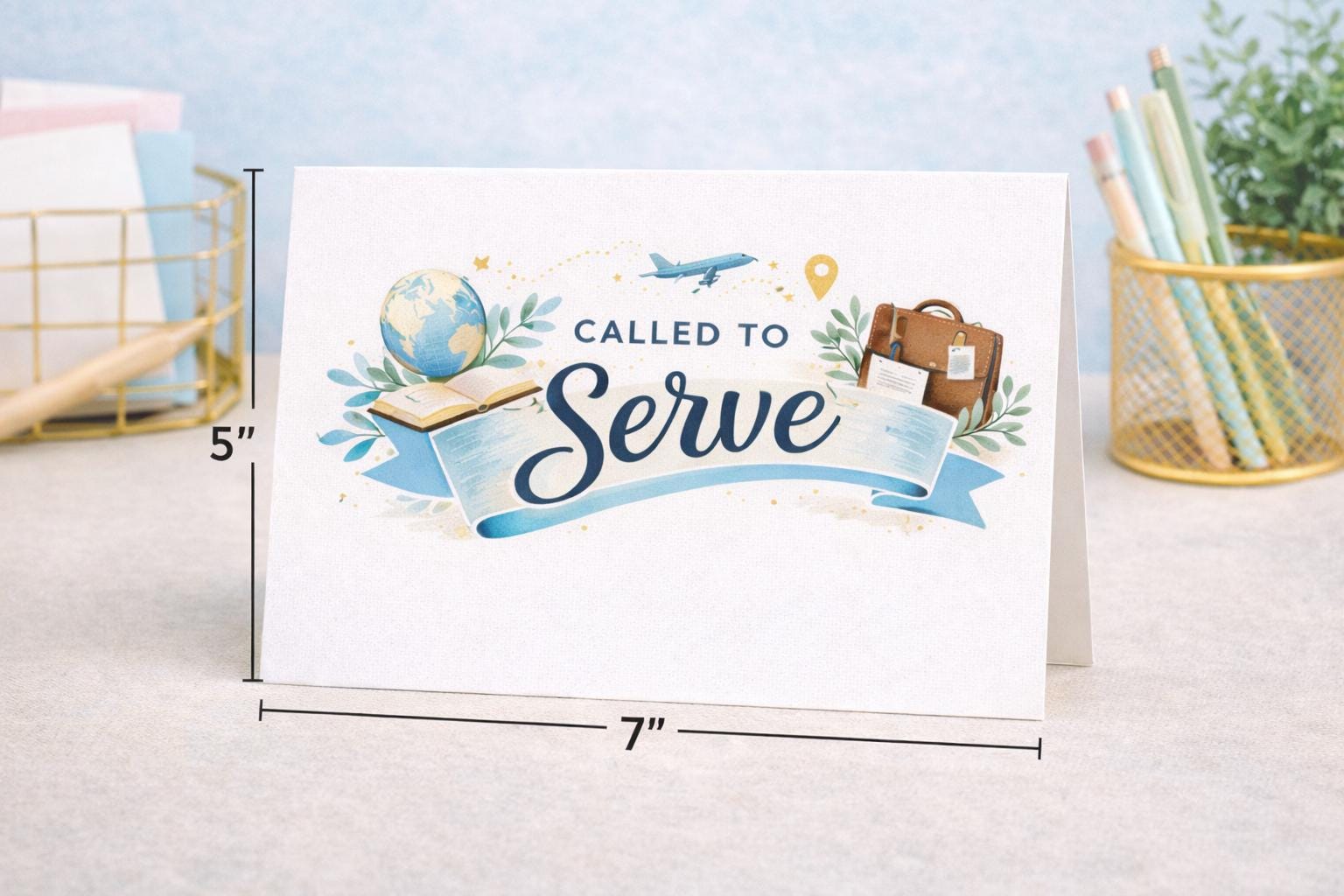 Printable Called to Serve Missionary Card, Called to Serve, Missionary ...