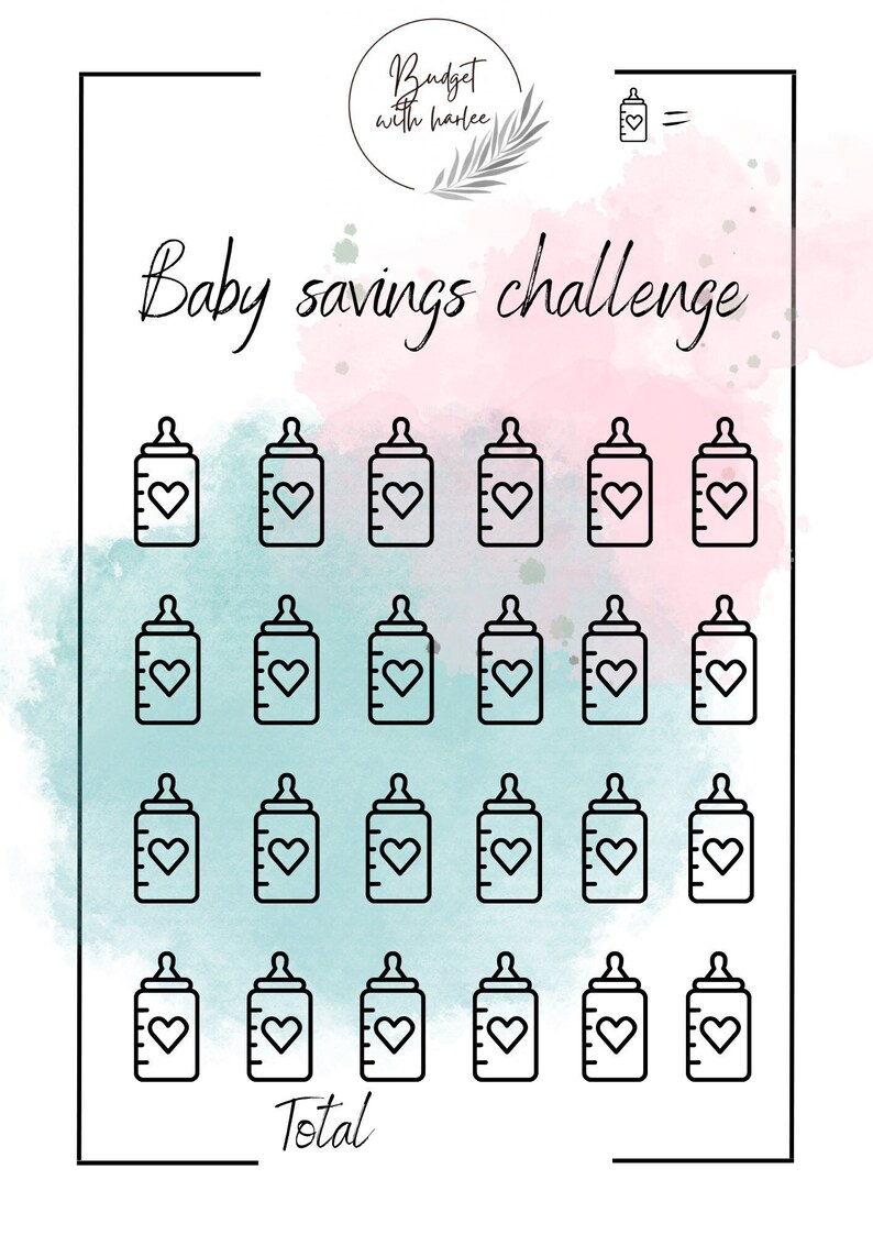 Baby Savings Challenge - Etsy