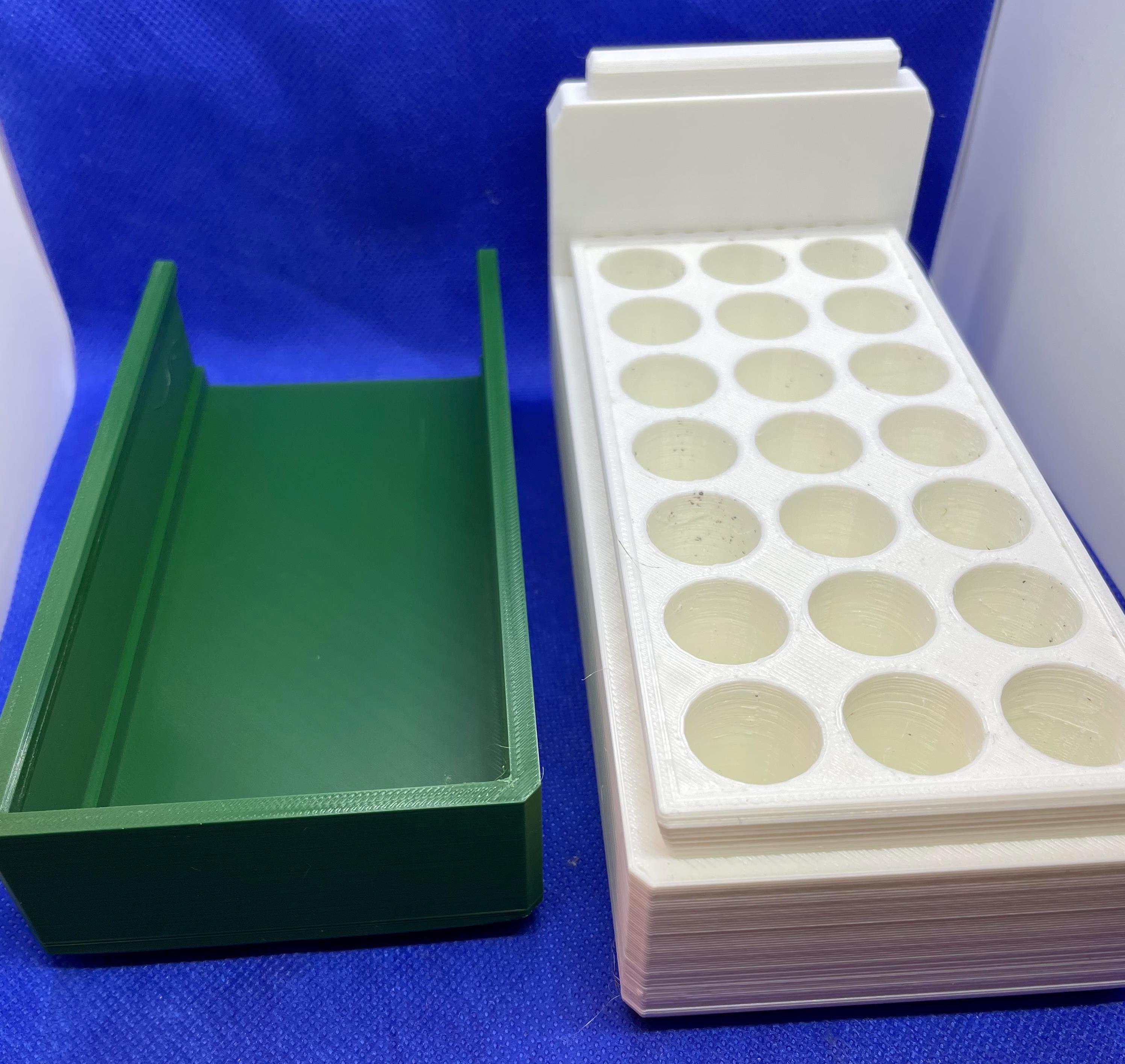 CO2 Cartridge Box - Sliding Lid - Holds 21 8g Cartridges - Etsy