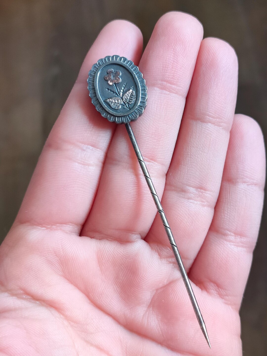 Victorian Silver Stick Pin Aesthetic Movement 2.9g - Etsy