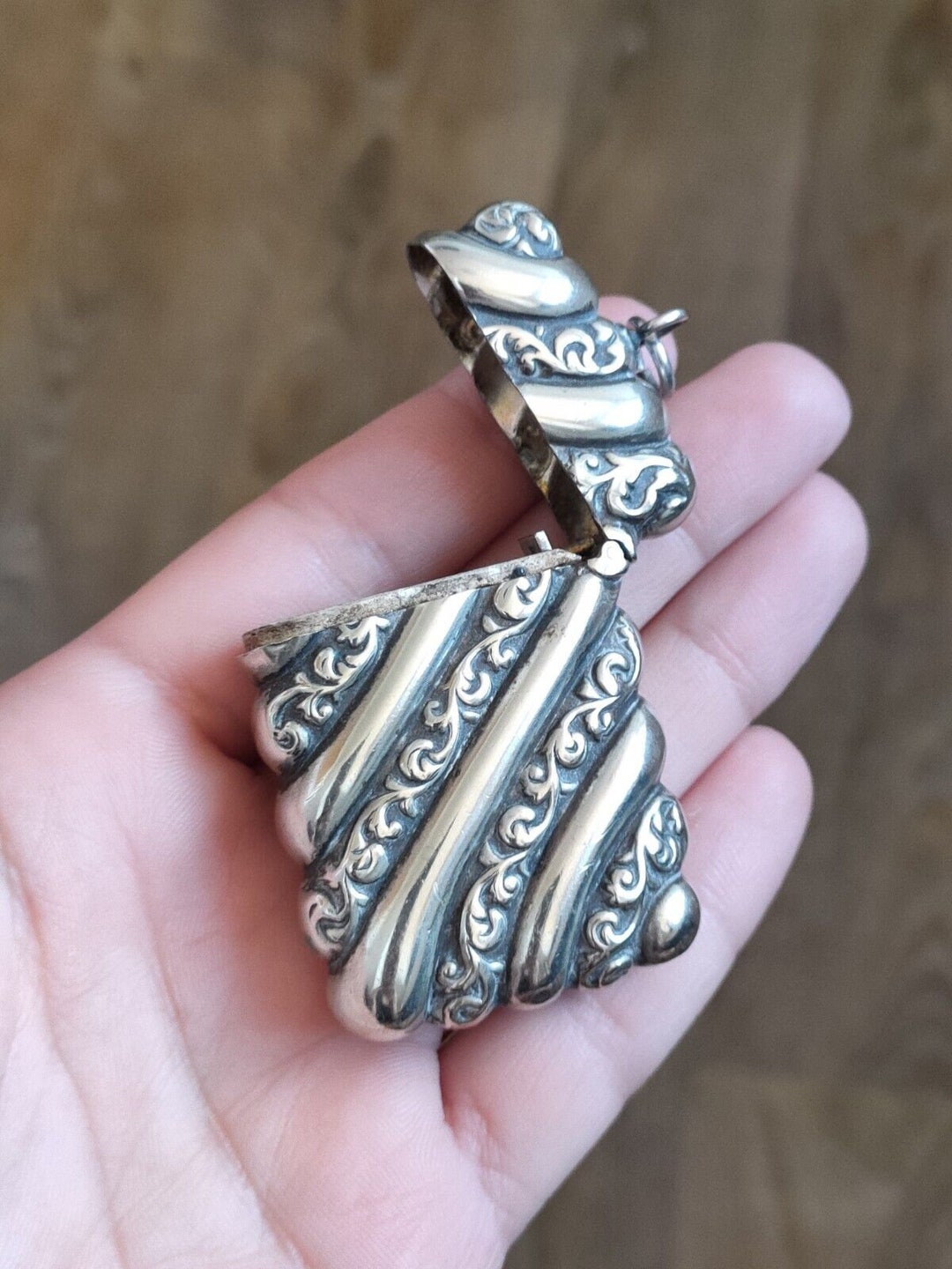 Antique Victorian Metal Matchbox Safe Vest Case - Etsy