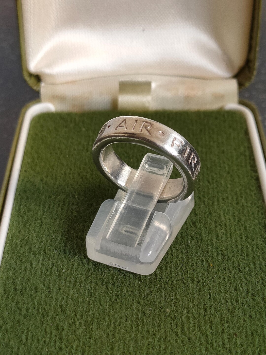 Catherine Hills Silver Elements Earth, Air, Water, Fire Ring Size M ...