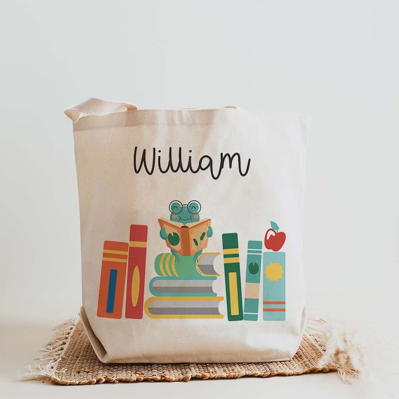 Library Tote Bag - Etsy