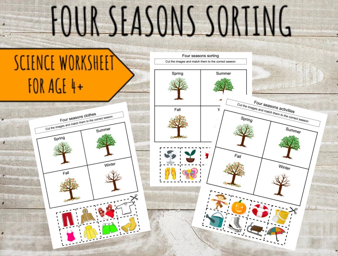 4 Seasons Of The Year Clothes