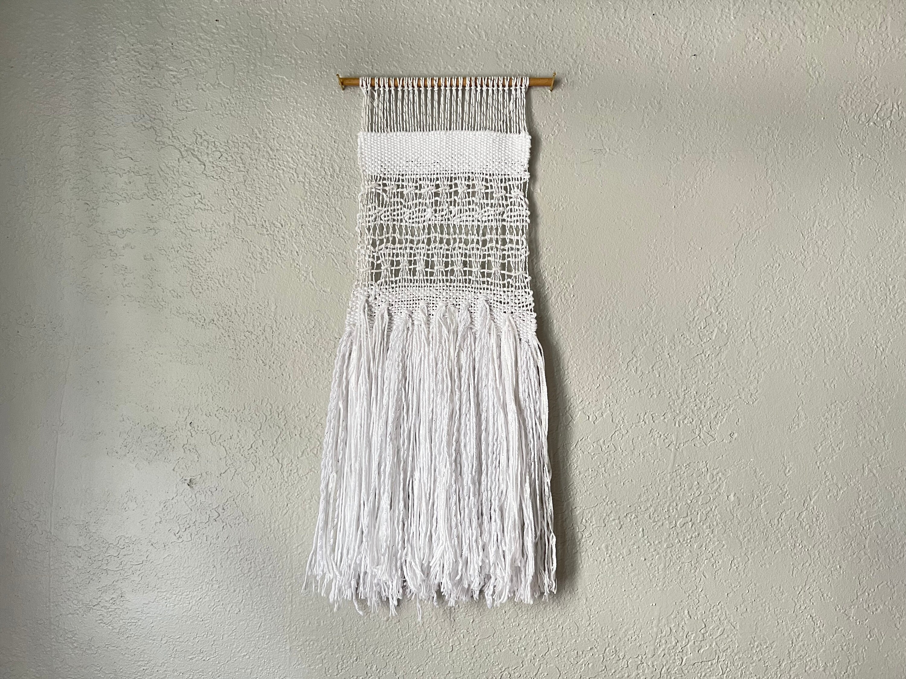 Small Weaving| Modern Tapestry| Wall Hanging| Textile Fiber Art ...