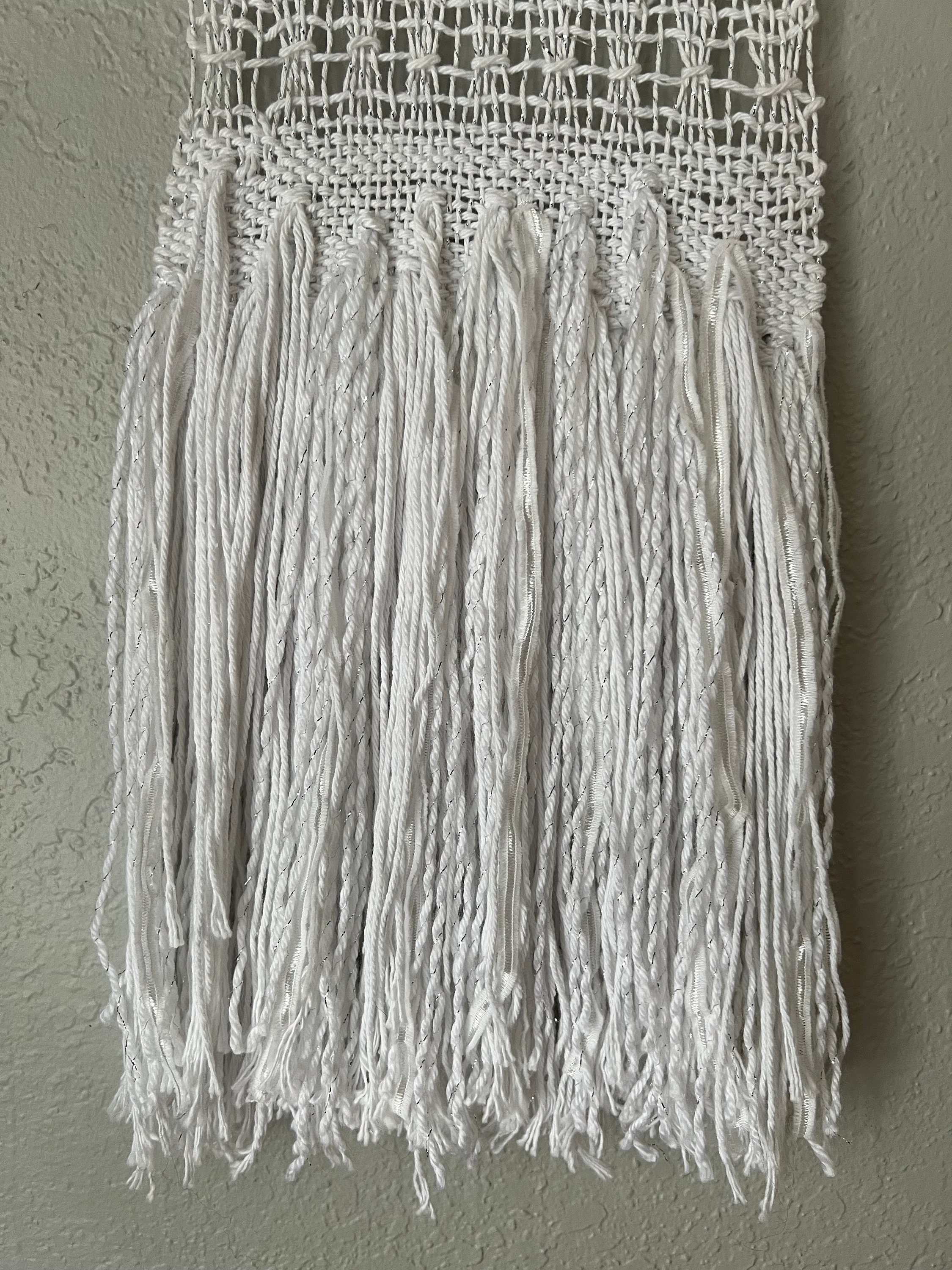 Small Weaving Modern Tapestry Wall Hanging Textile Fiber Art ...