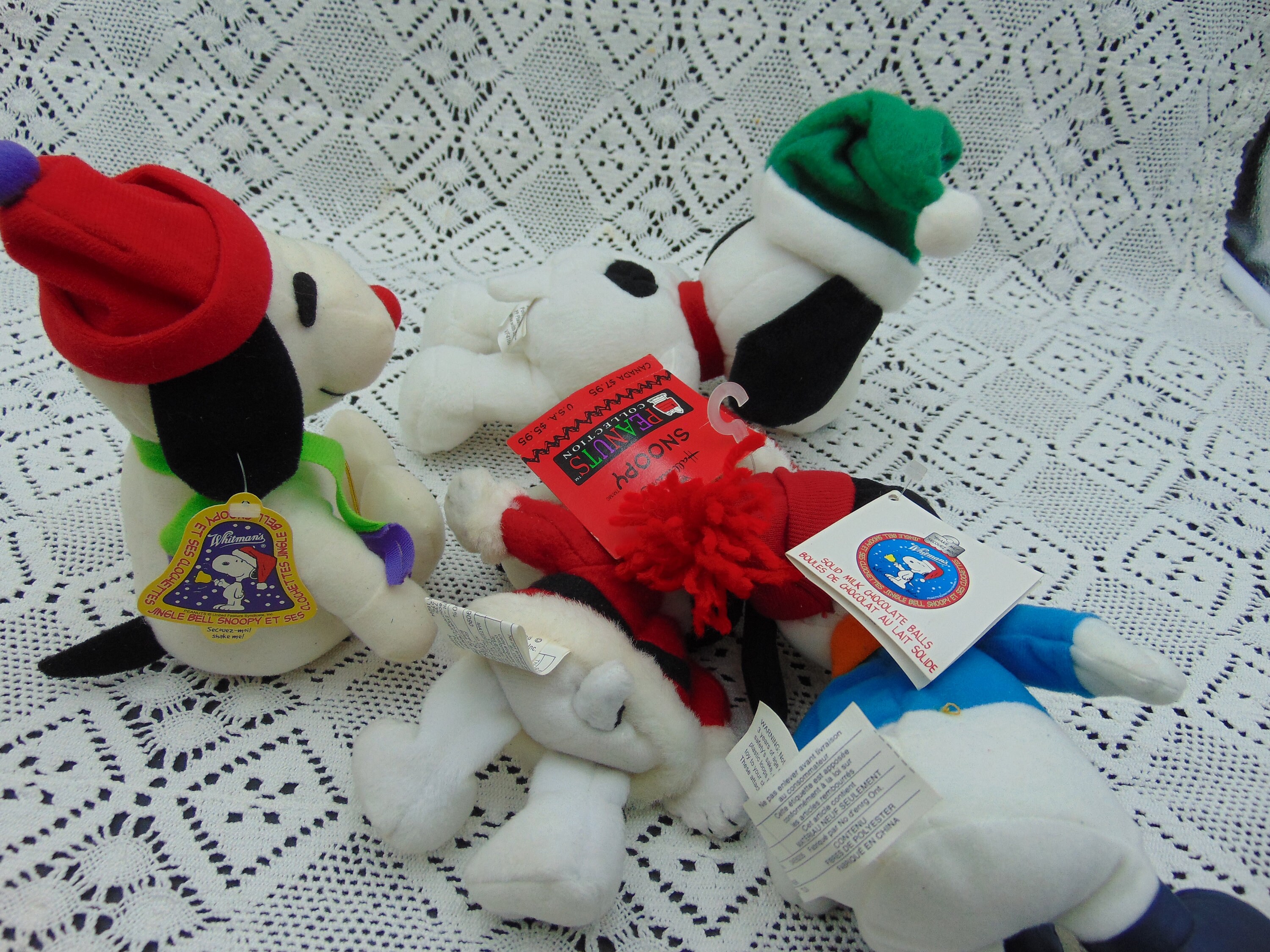 Vintage Snoopy Plush Doll 89 Tall Select From - Etsy