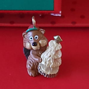1990 Busy Carver Beaver Christmas Vintage Hallmark Keepsake Tree ...