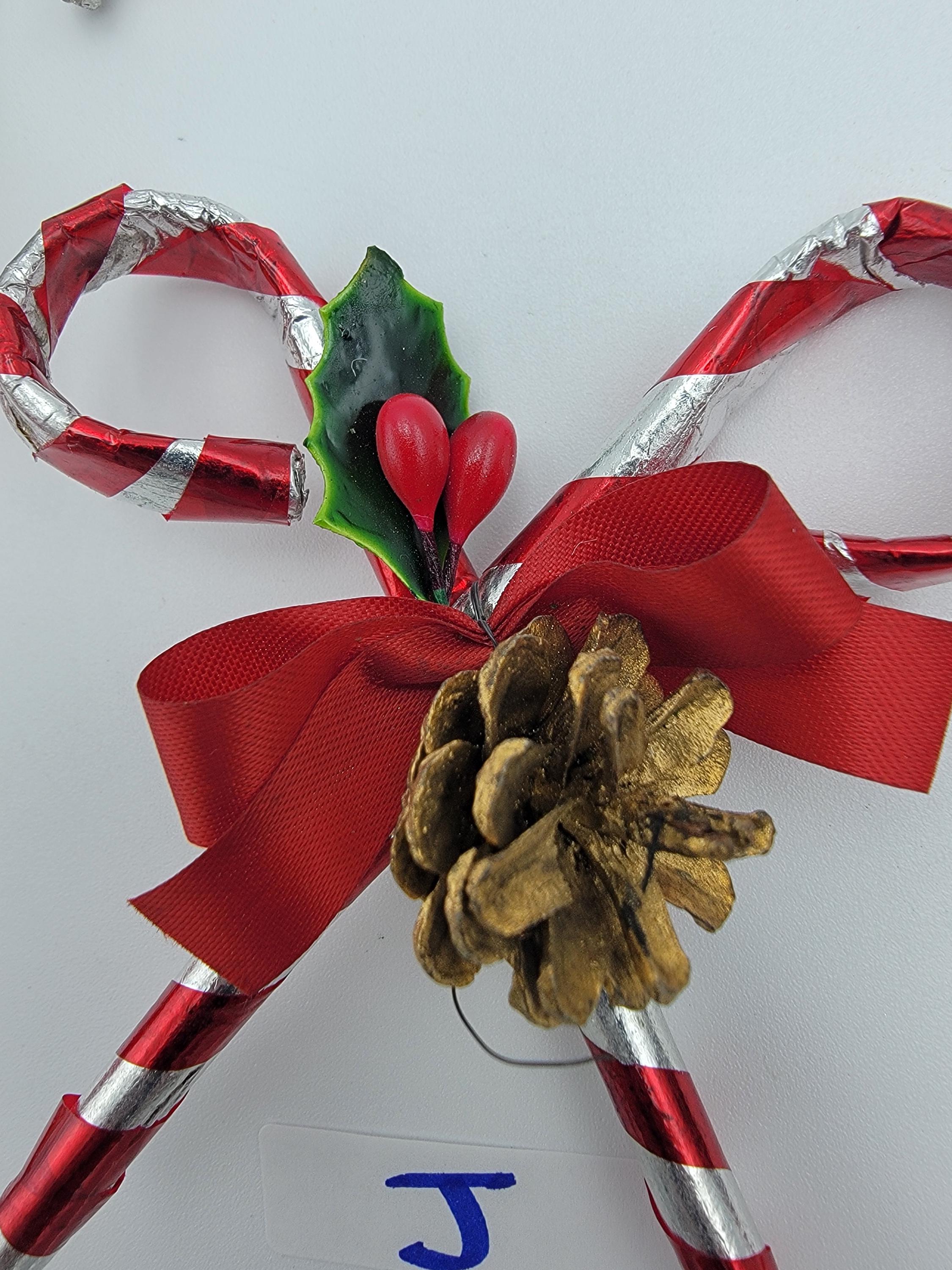 Vintage Christmas Corsages Candy Canes - Select From List - Etsy