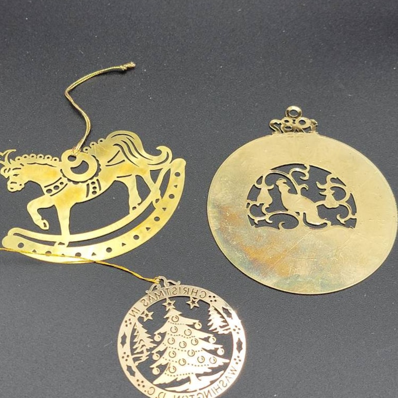 Brass Ornament - Etsy