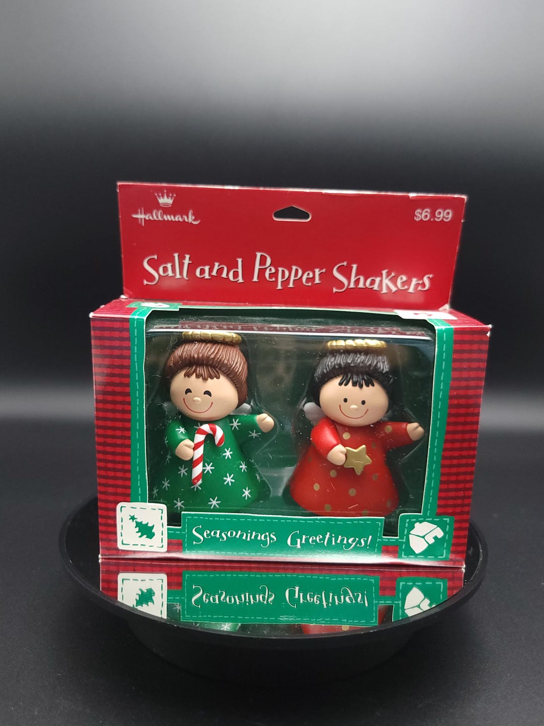 Vintage Angels Salt and Pepper Shakers Christmas Decorations Plastic - Etsy
