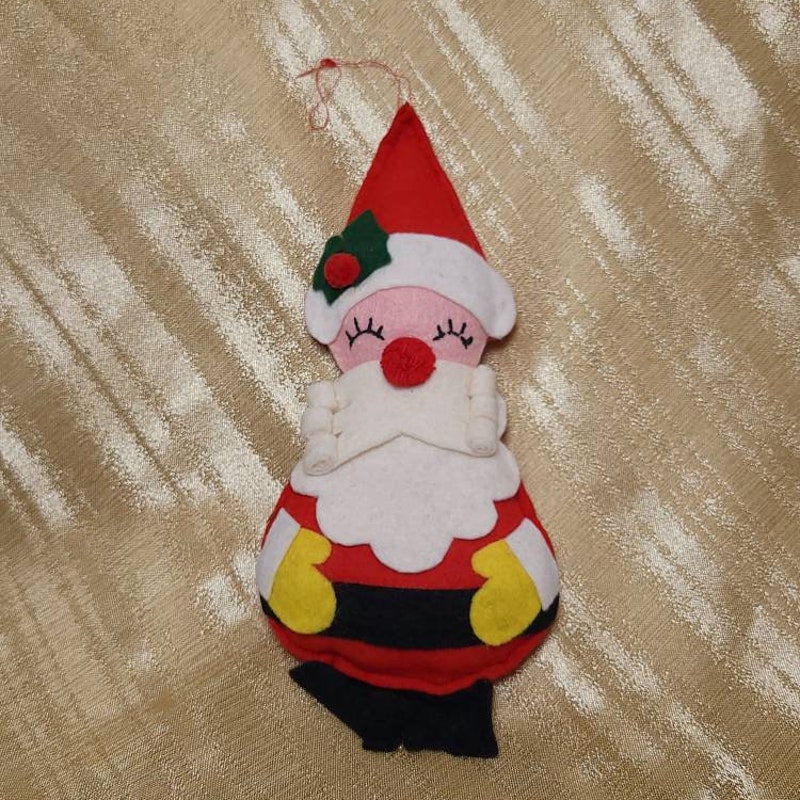 Felt Santa Claus - Etsy