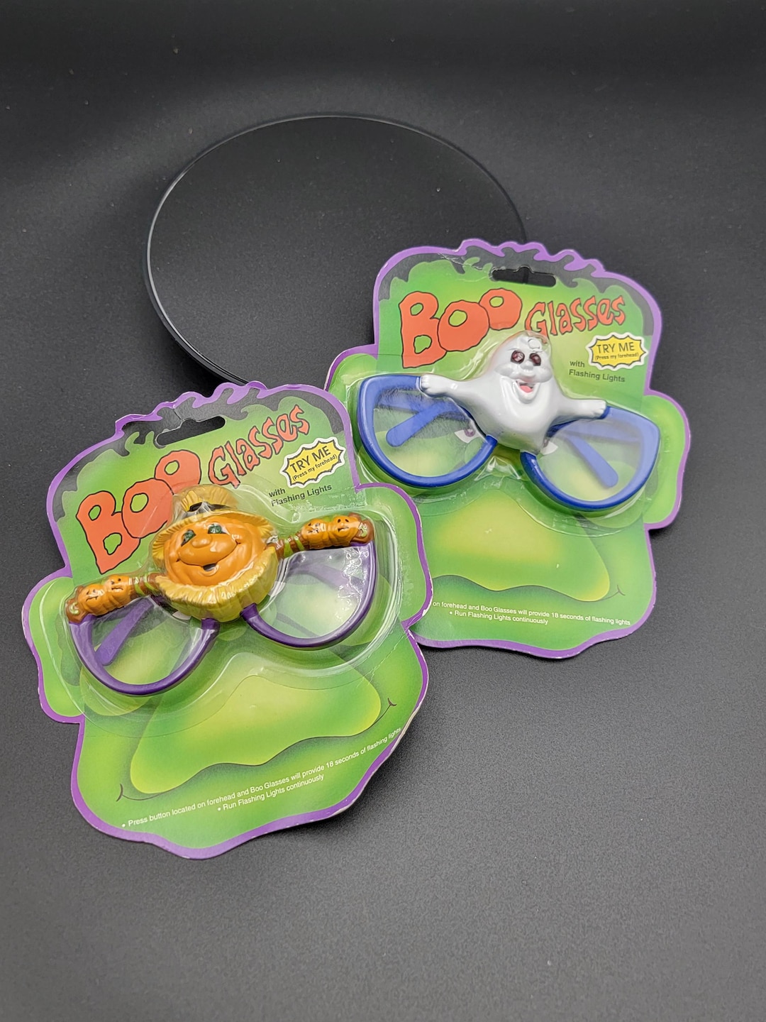 1990s BOO Glasses - Select Pumpkin or Ghost - Halloween Fall Decoration ...