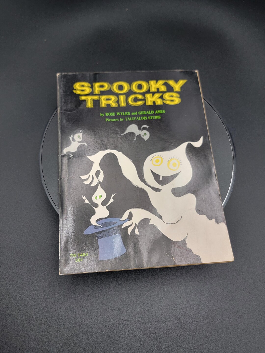 1968 Spooky Tricks Book Halloween Fall Decoration - Etsy