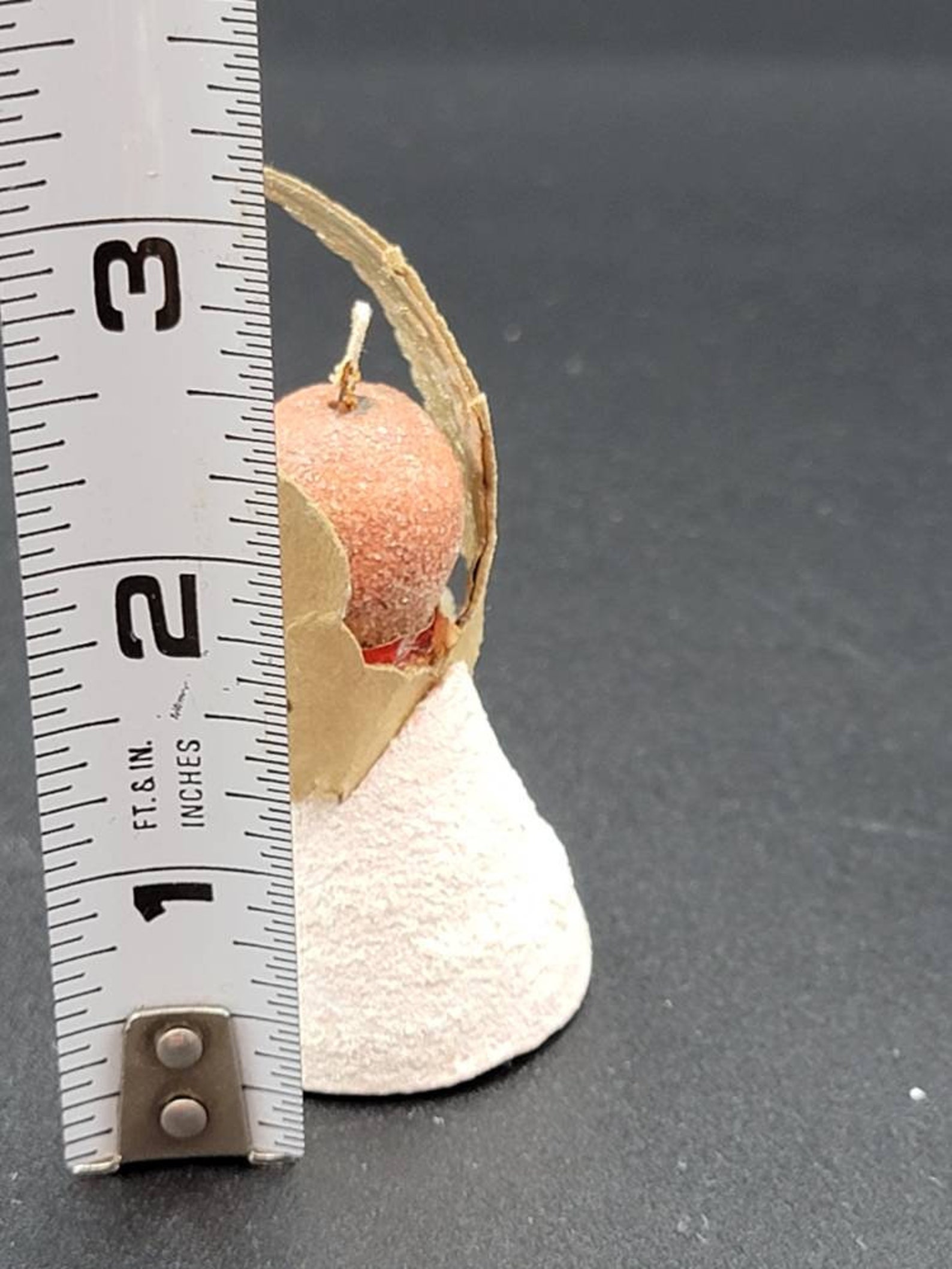 Vintage Putz Mica Angel With Gold Wings Christmas Decoration - Etsy