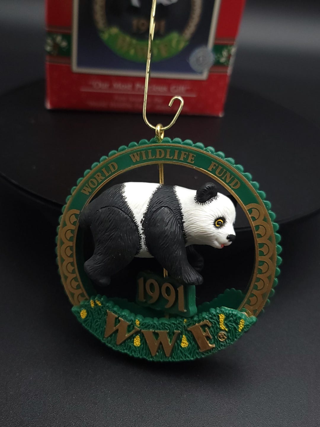 1991 Panda WWF Our Most Precious Gift Christmas Ornament World Wildlife ...