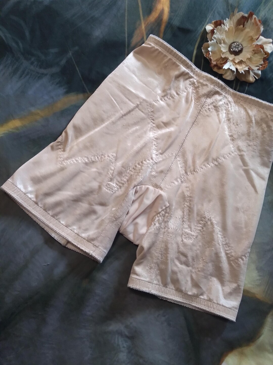 Vintage Lily of France Shapewear Large Underscene Shaper Shorts Girdle ...