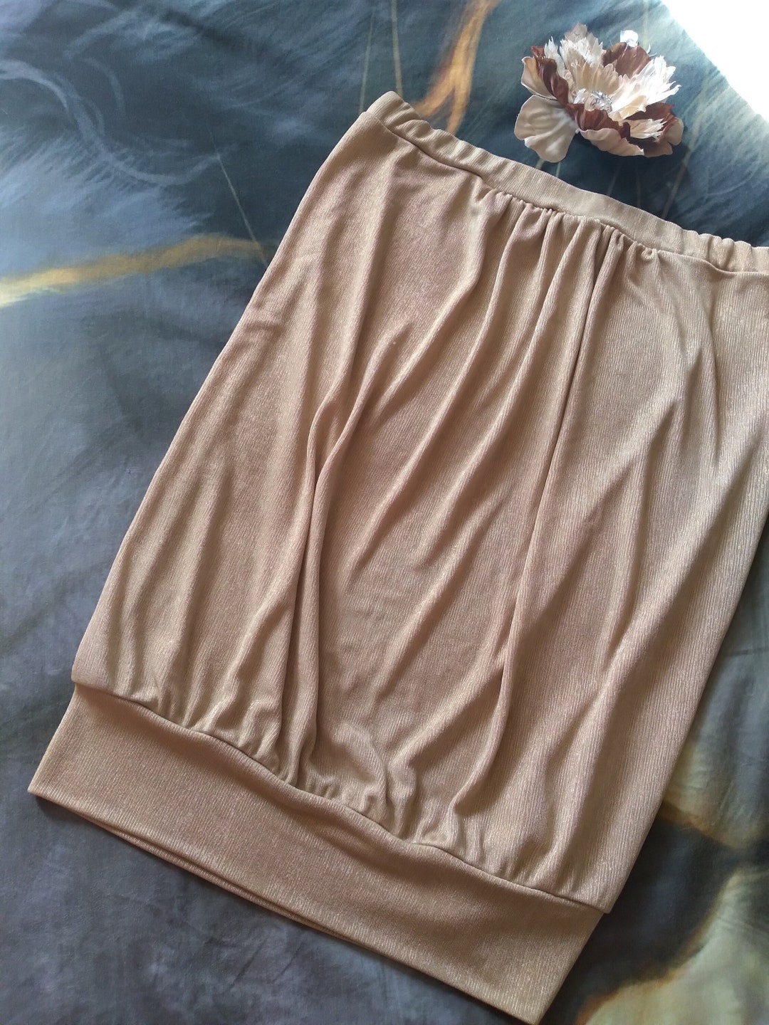 Vintage Wet Seal Gold Tube Top Sheer Shimmery Metallic Y2K 2000s - Etsy