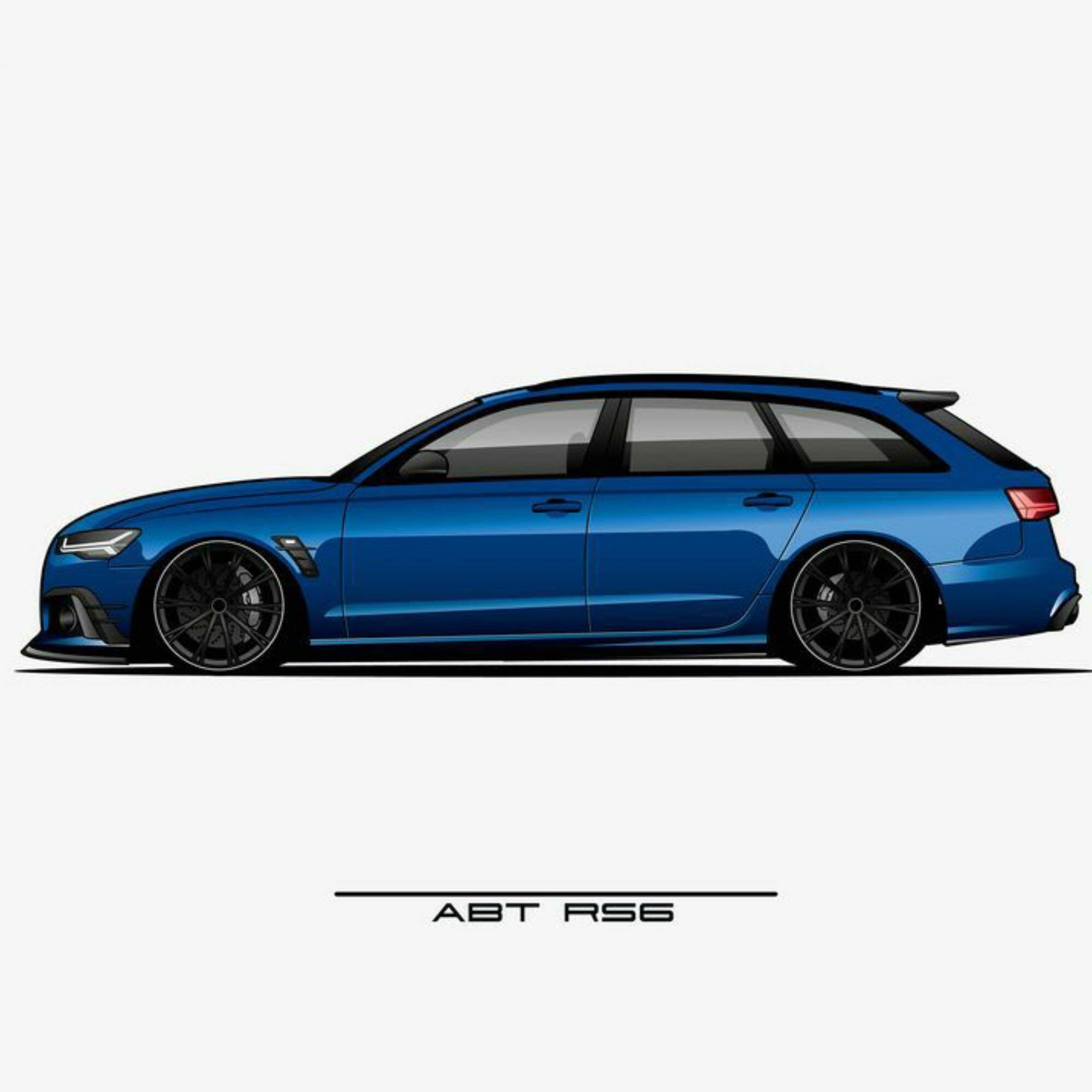 Custom Car Portrait From Your Photo DIGITAL Car Art Car Lover Gift Car ...