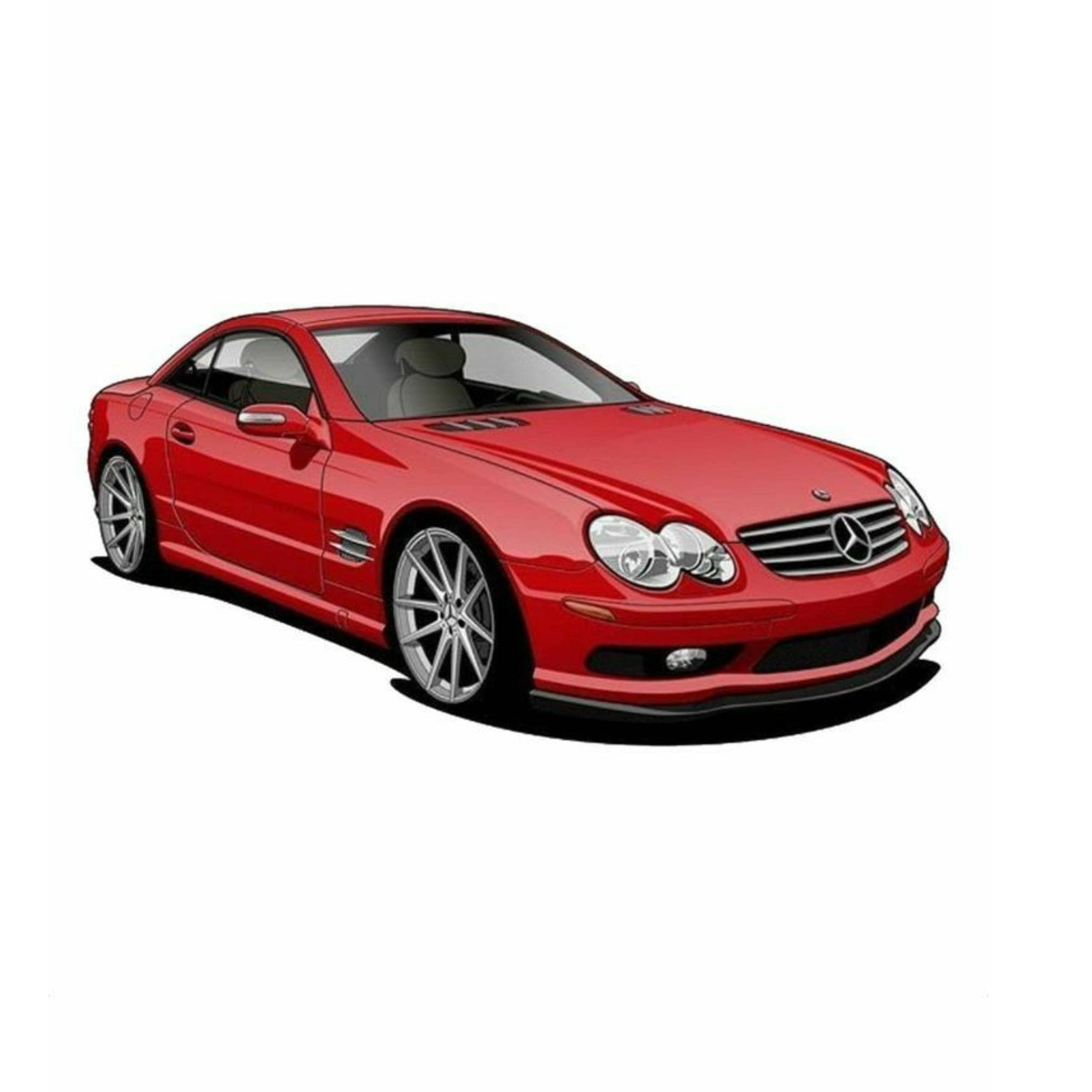 Custom Car Portrait From Your Photo DIGITAL Car Art Car Lover Gift Car ...