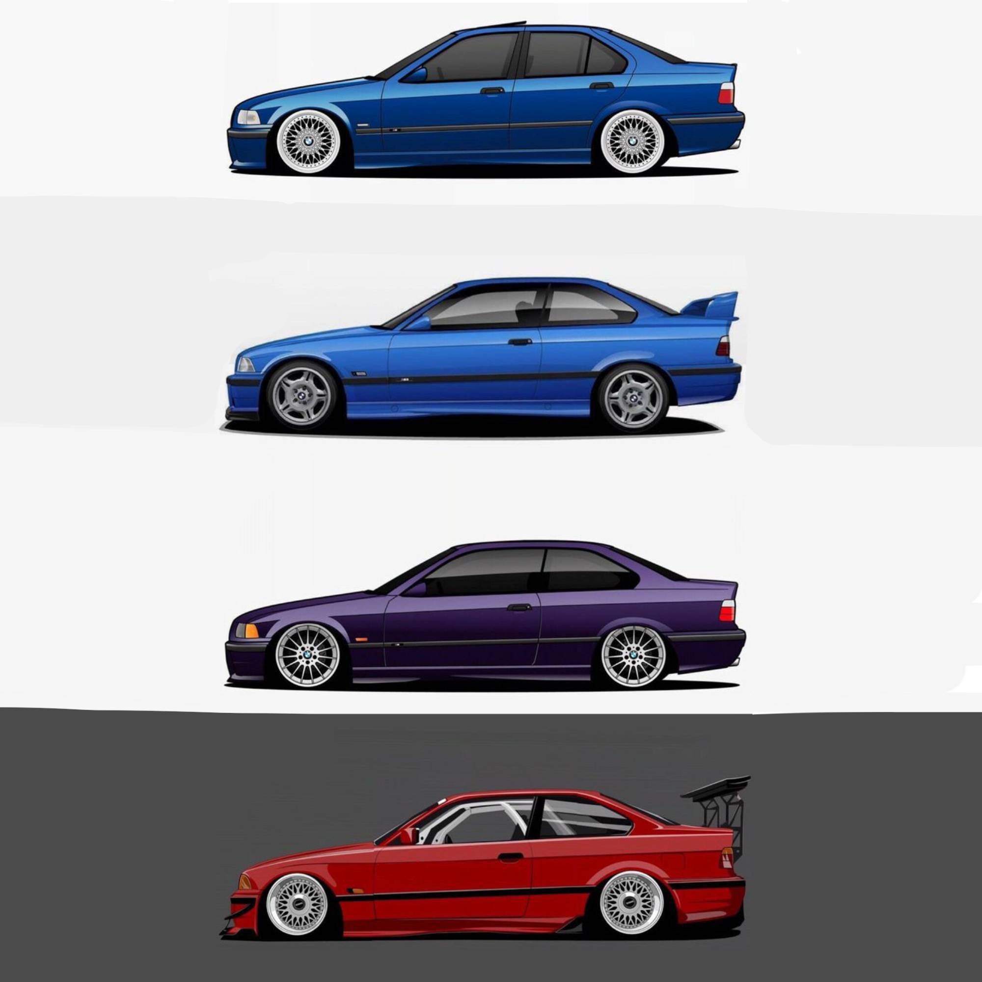 Custom Car Portrait From Your Photo DIGITAL Car Art Car Lover Gift Car ...