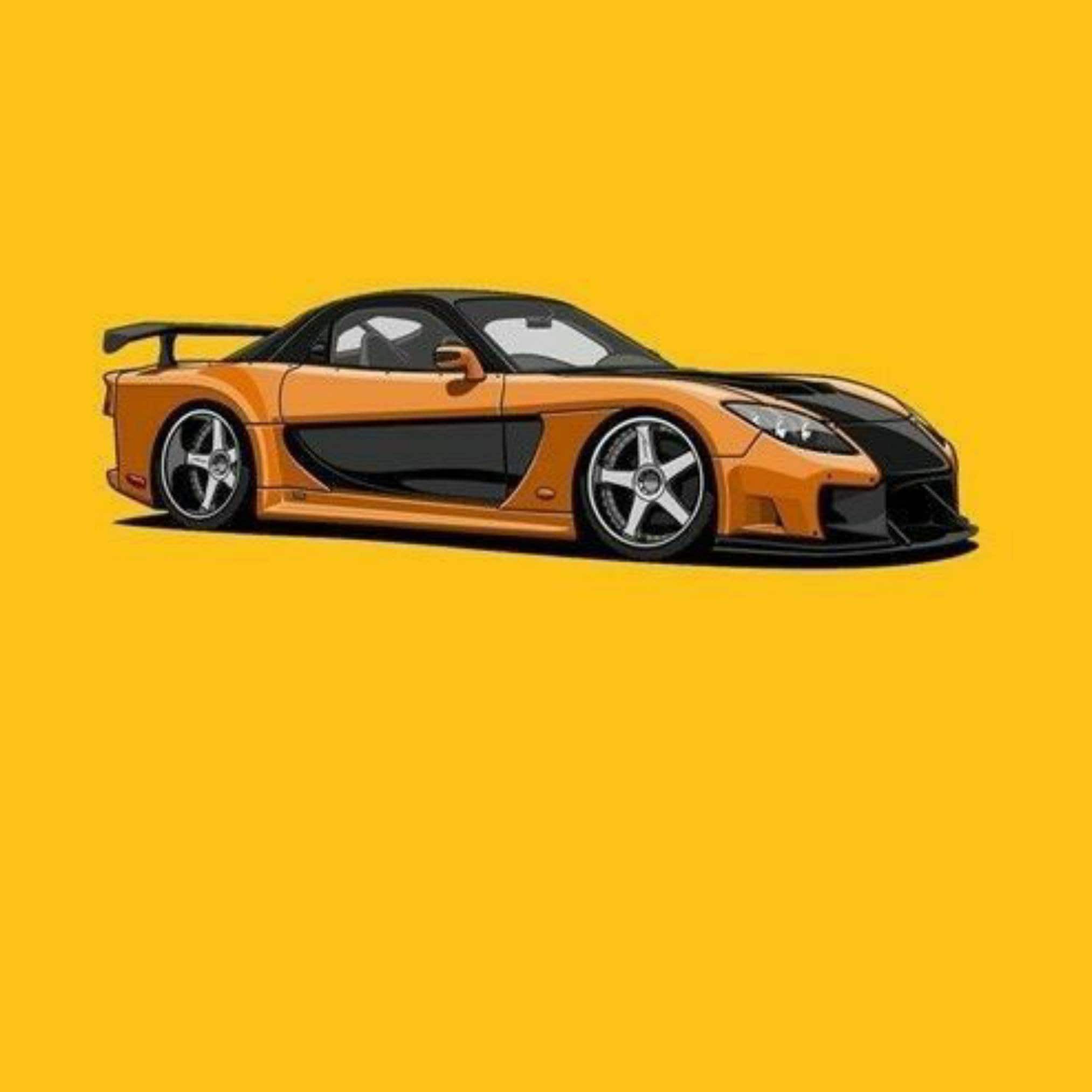 Custom Car Portrait From Your Photo DIGITAL Car Art Car Lover Gift Car ...