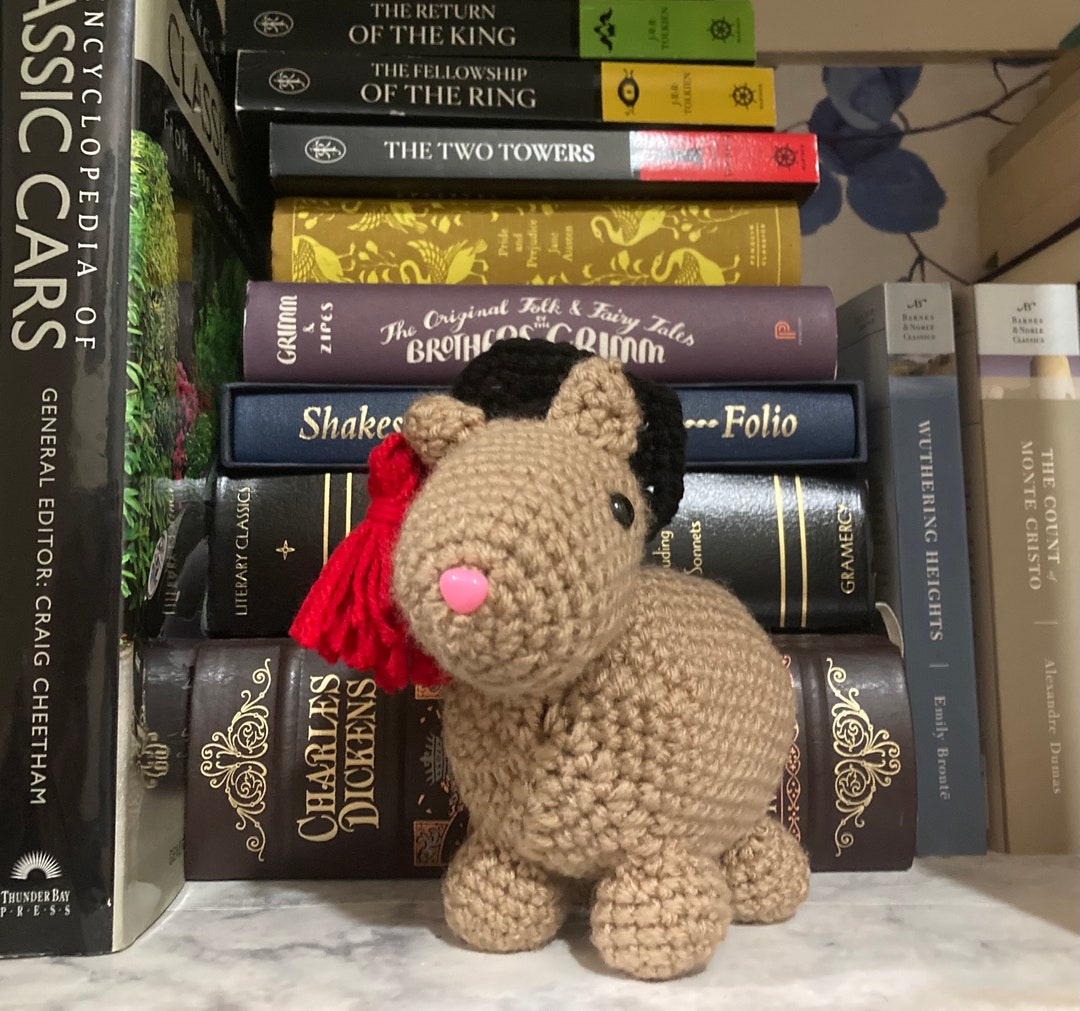 Graduation Capybara Crochet Figure - Etsy