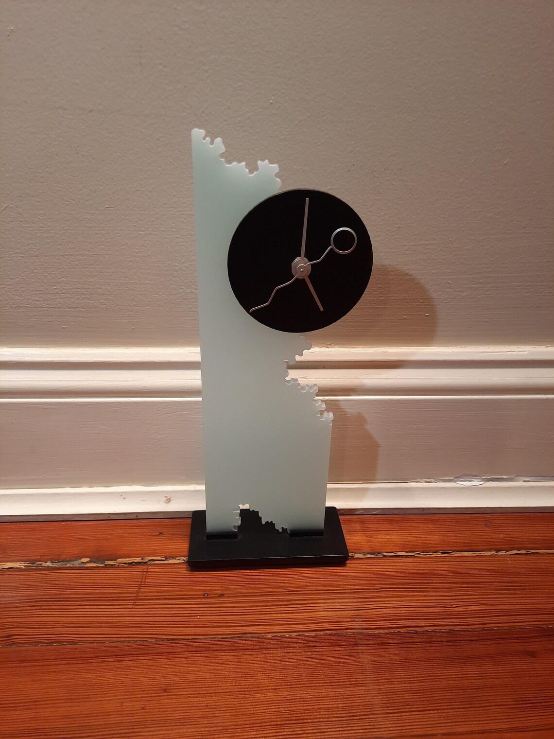 Vintage Modern Small Standing Clock by Brian Prothro, Zipadeedoodah ...