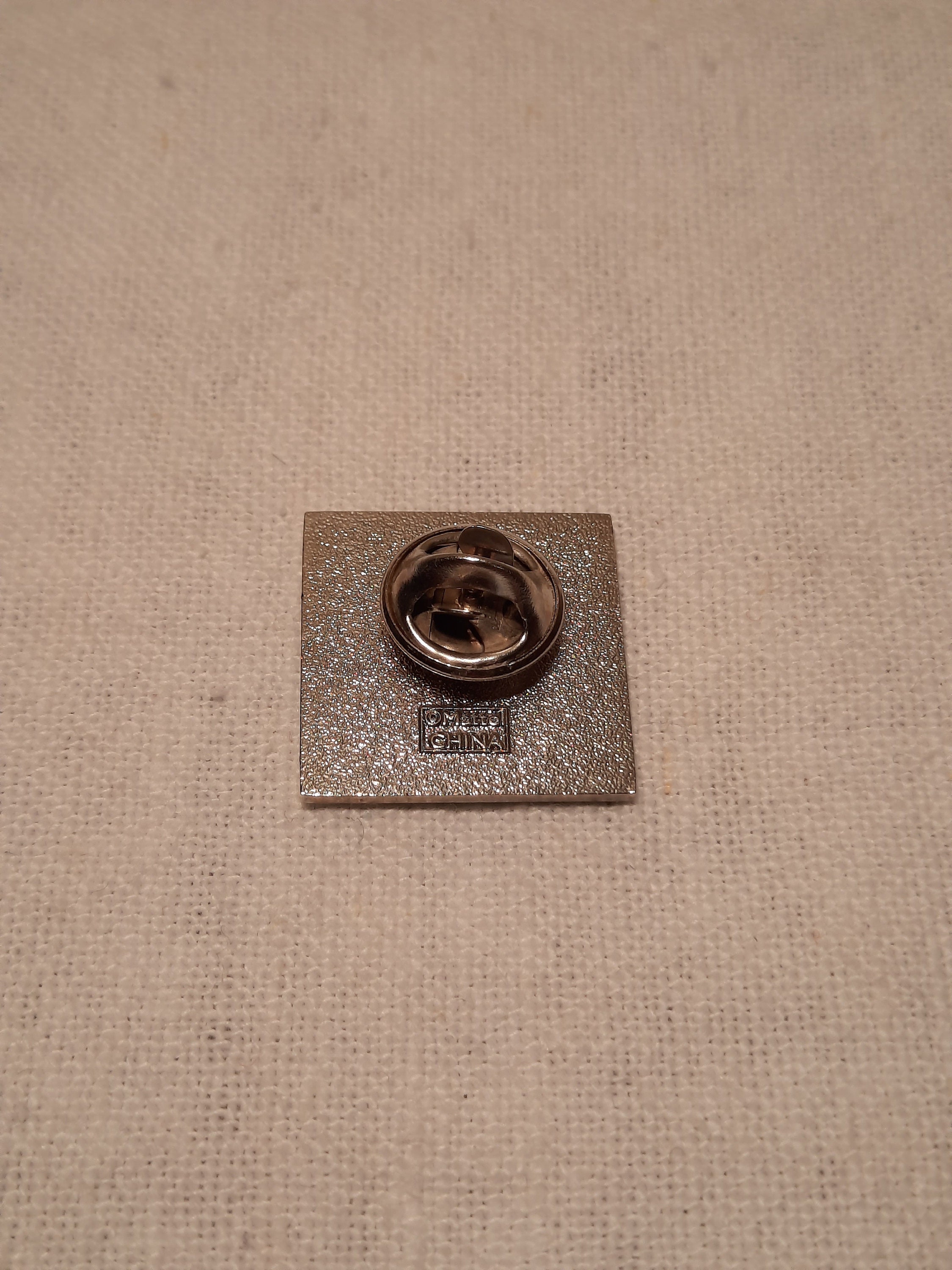 Vintage 1999 Barbie Lapel Pin, High Heeled Red Shoe on Green Background ...