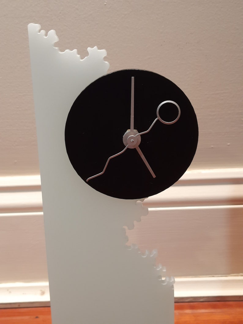 Vintage Modern Small Standing Clock by Brian Prothro, Zipadeedoodah ...