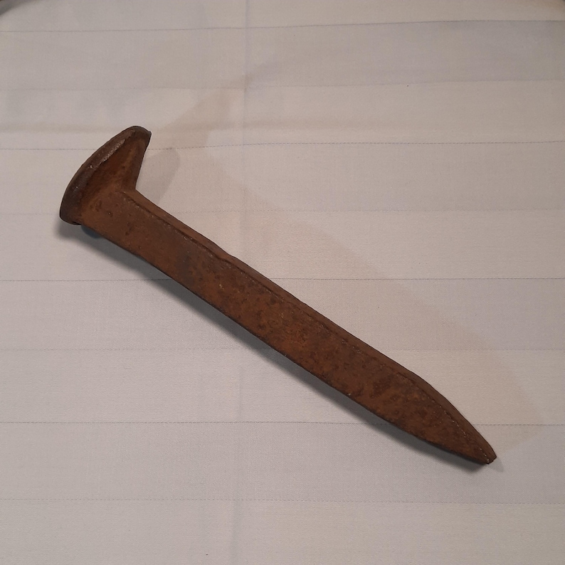 Vintage Blacksmith Forged Railroad Spike From Eastern Kansas, Circa ...