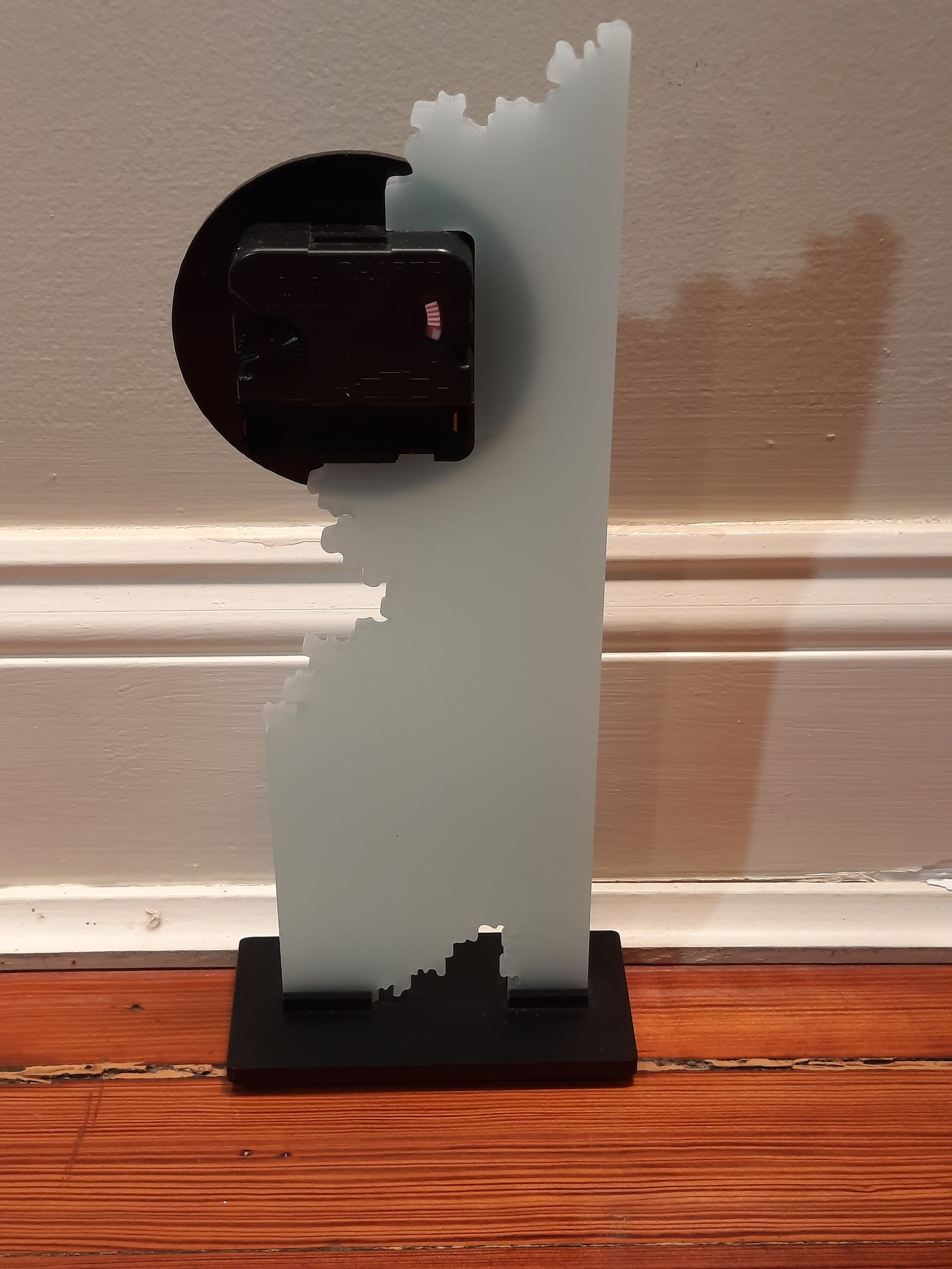 Vintage Modern Small Standing Clock by Brian Prothro, Zipadeedoodah ...