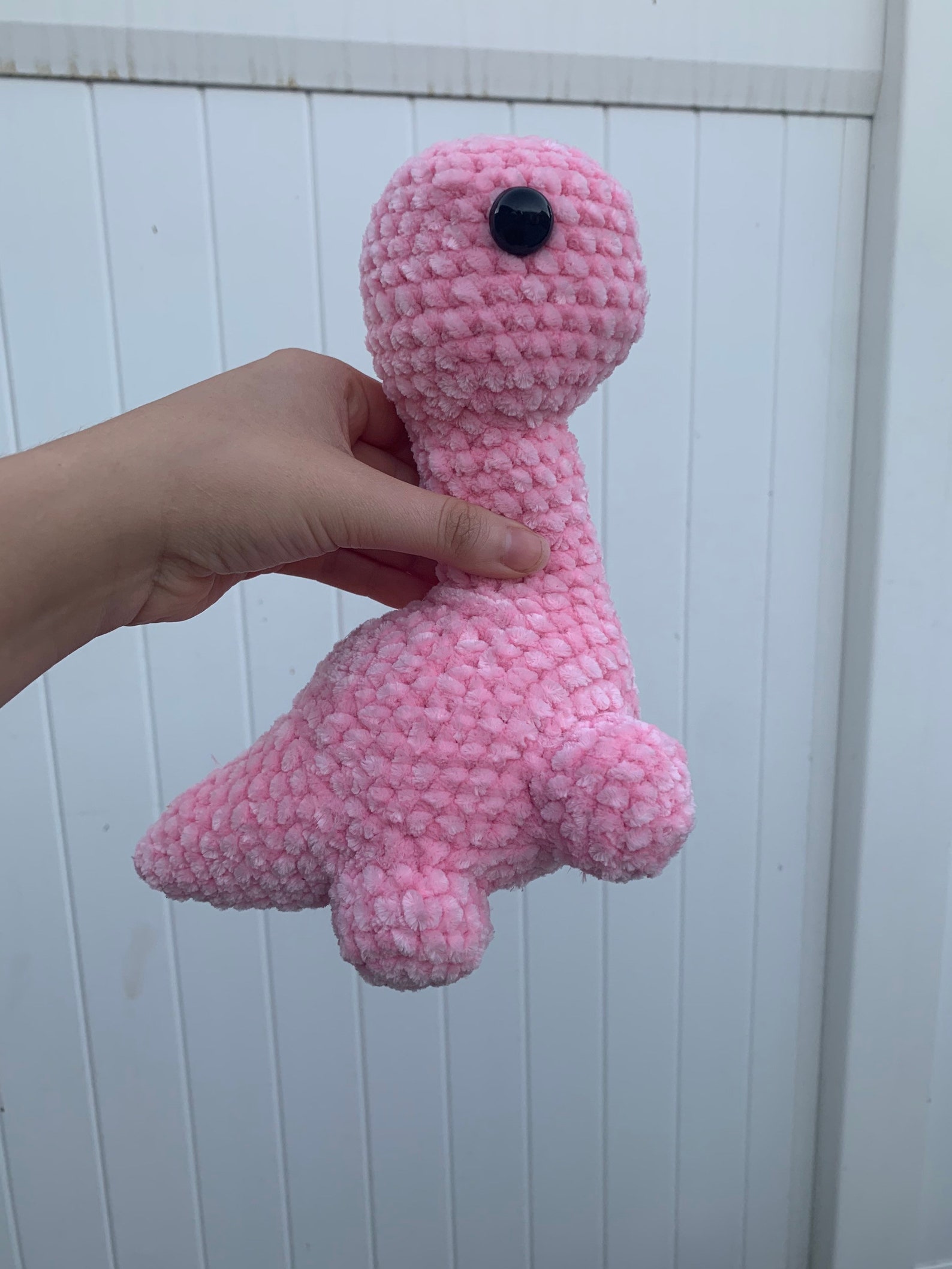 Pink Long Neck Dino, Dinosaur Stuffed Animal Pink, Pink Dinosaur ...