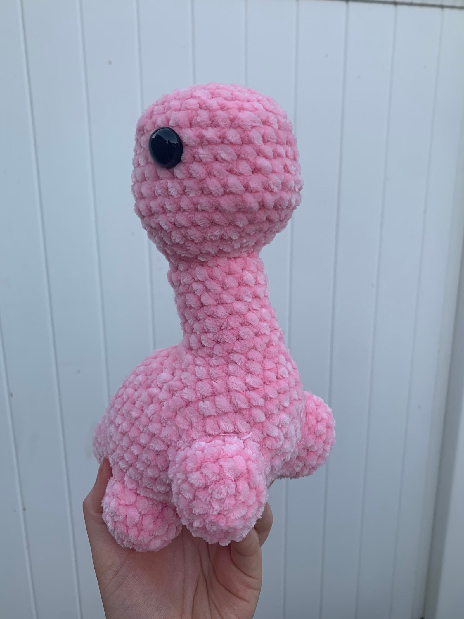 Pink Long Neck Dino, Dinosaur Stuffed Animal Pink, Pink Dinosaur ...