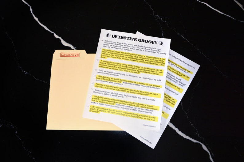 Co-ed PG Deadly Disco Dance Murder Mystery DIGITAL DOWNLOAD Party Kit ...