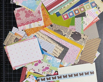 Halloween Scrapbook Paper 40 Piece Scrap Lot for Junk Journal, Card ...
