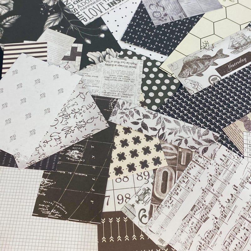 Patterned Cardstock - Etsy