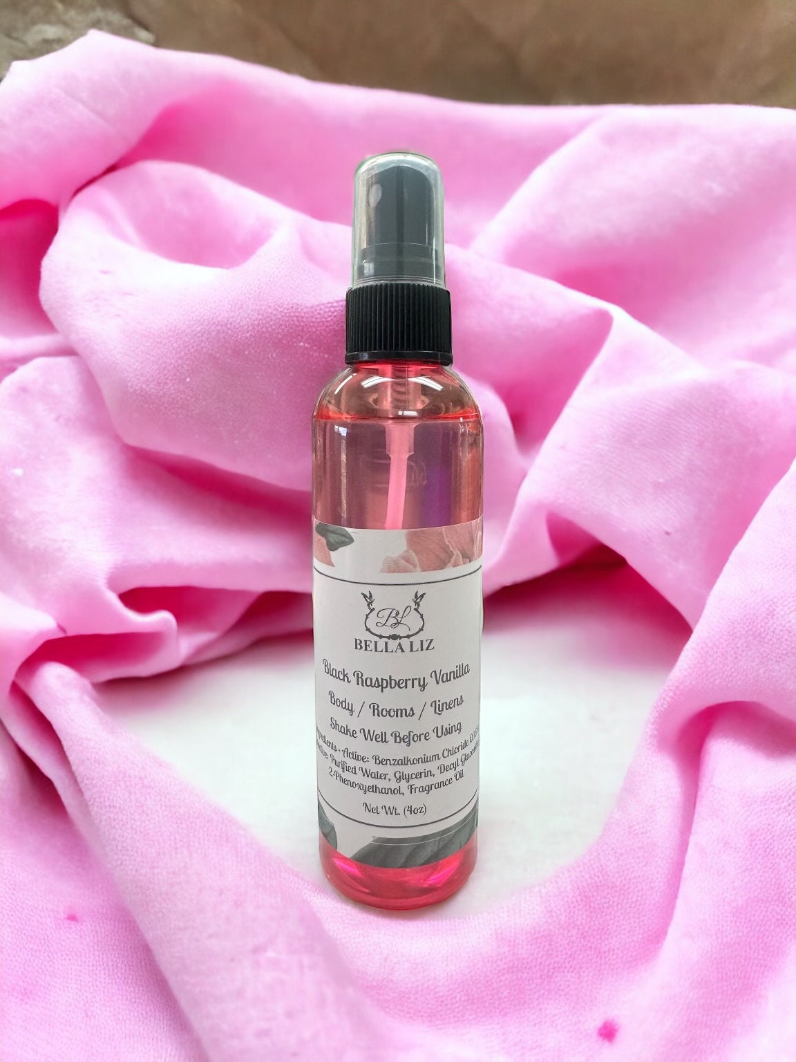 Body Spray 4oz, Scents-lavender, Urban Rosewood, Bella Love, Ocean Blue ...