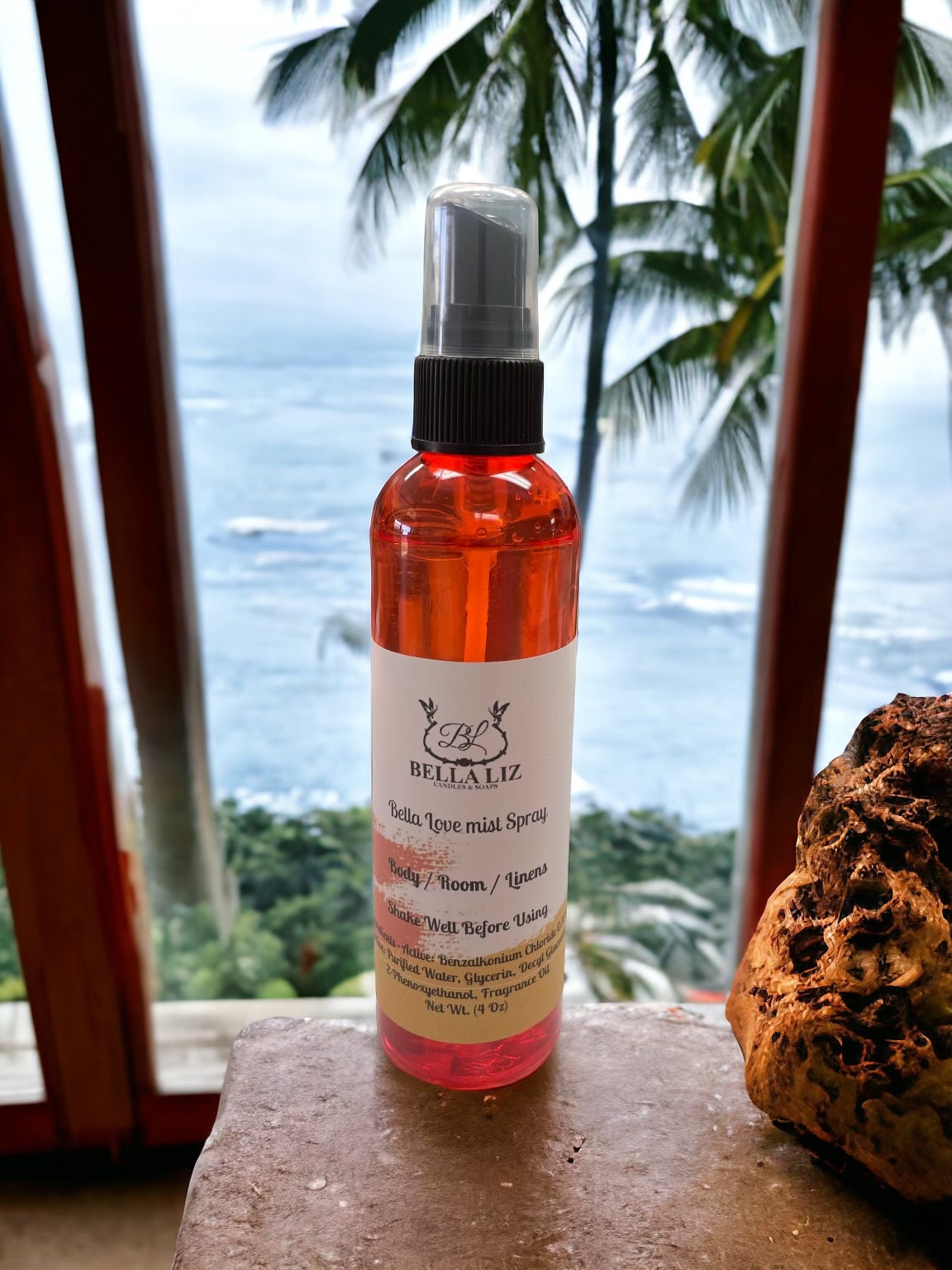 Body Spray 4oz, Scents-lavender, Urban Rosewood, Bella Love, Ocean Blue ...