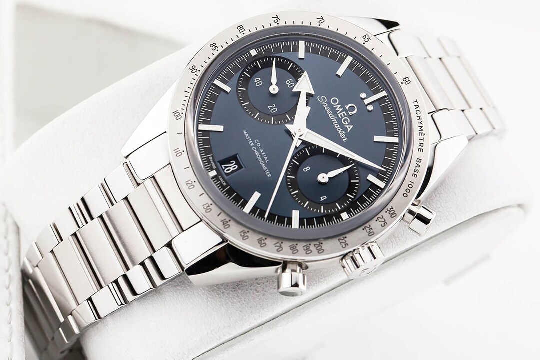 Omega Speedmaster '57 Blue 40.5mm 332.10.41.51.03.001 - Etsy