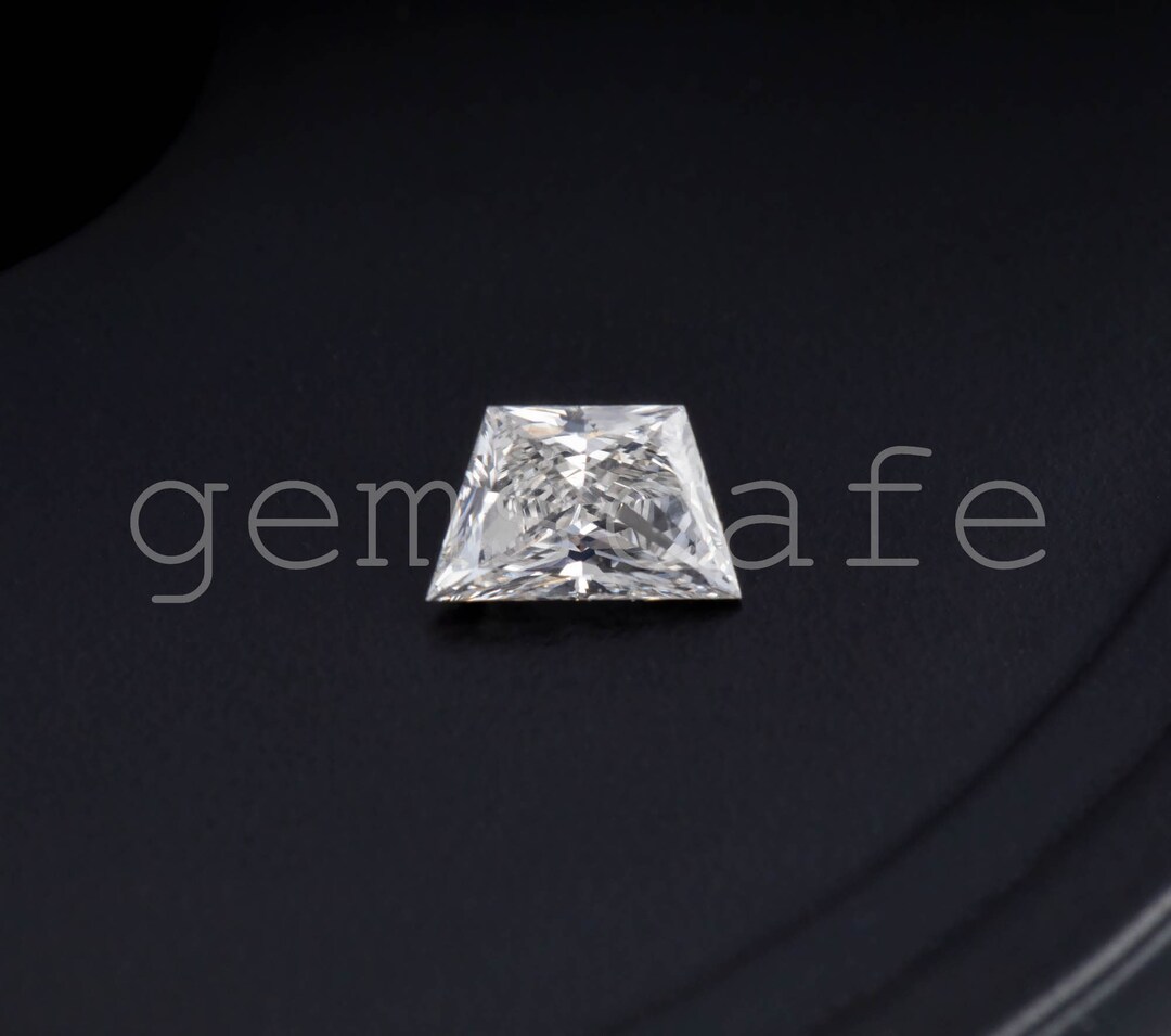Trapezoid Cut Lab Diamond Trapezoid Diamond Trepezoid Step - Etsy