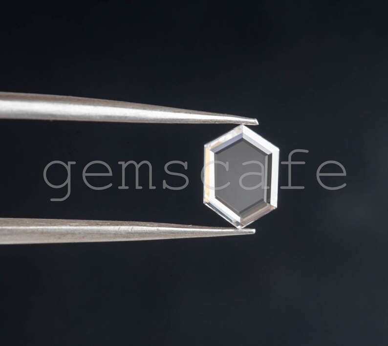 Hexagon Diamond - Hexagon Portrait Cut Diamond - Hexagon Lab Grown ...