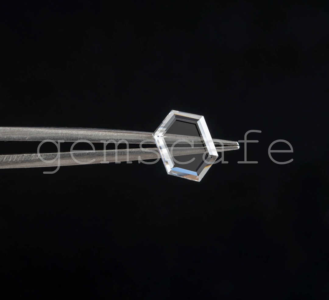 Hexagon Diamond - Hexagon Portrait Cut Diamond - Hexagon Lab Grown ...