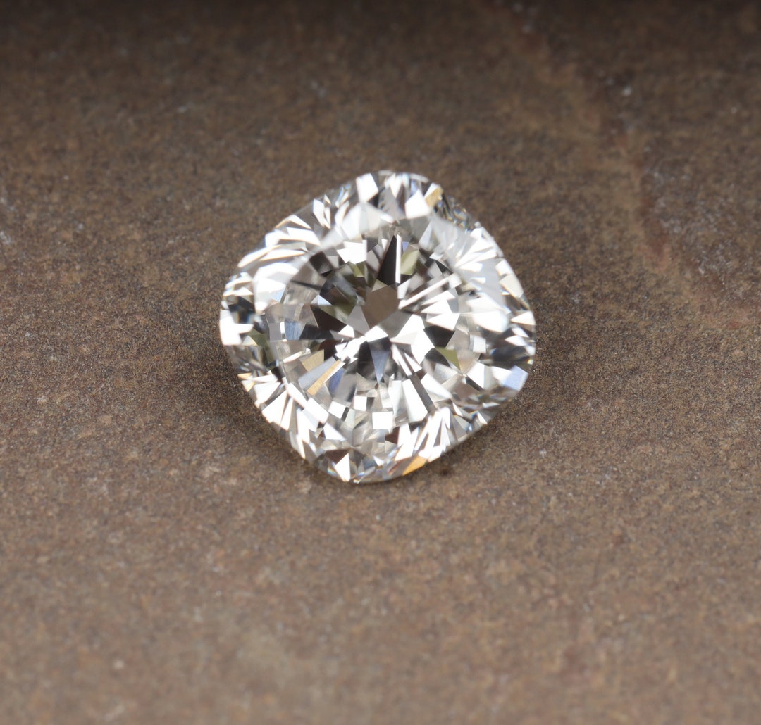Cushion Brilliant Cut Lab Grown Diamond - Custom Cut Lab Grown Diamond ...