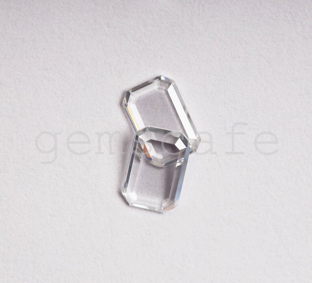 Emerald Portrait Cut Lab Grown Diamond - Custom Size Lab Grown Diamond ...