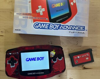 Red Gameboy Advance - Etsy