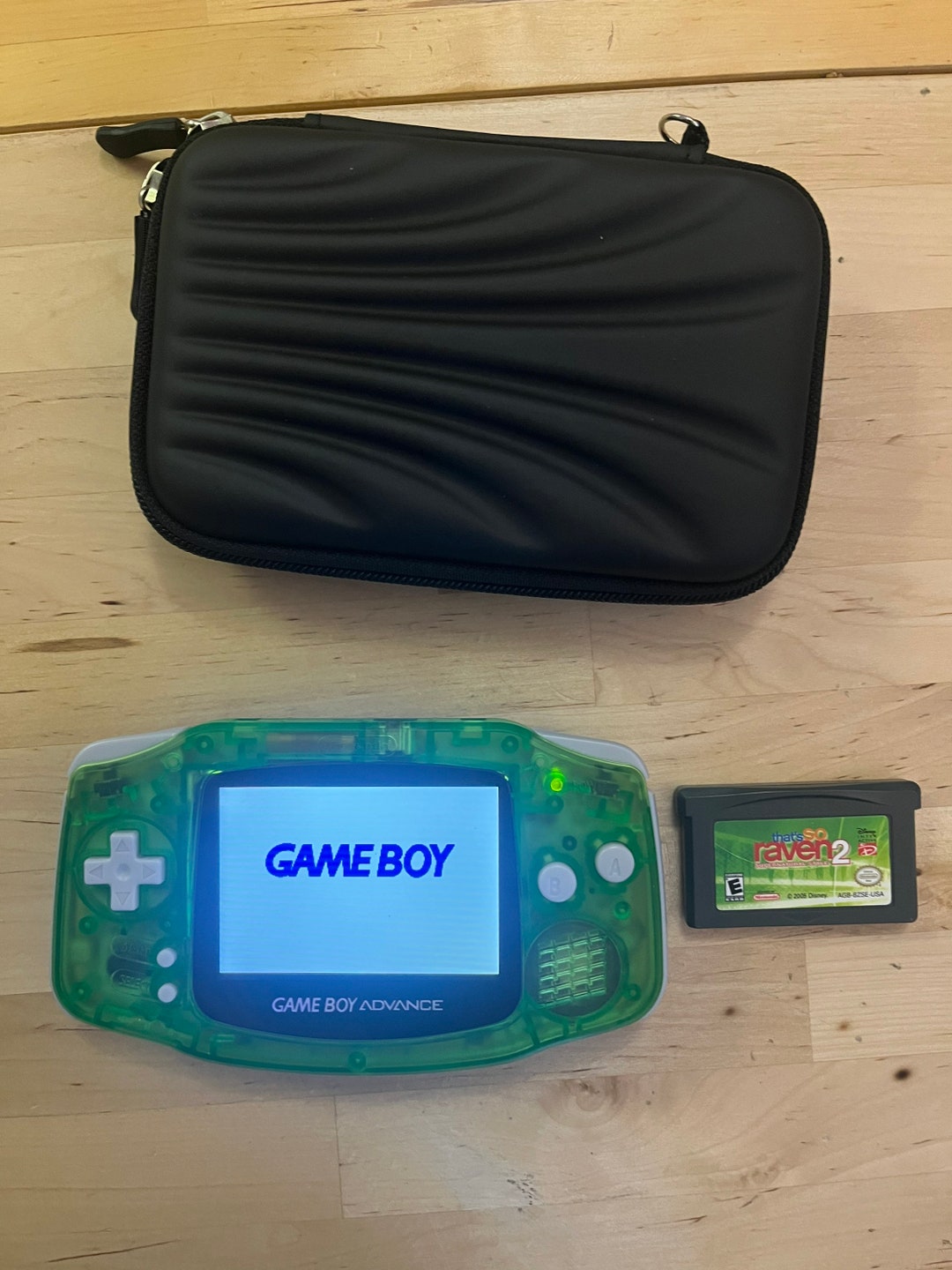 Backlit IPS Translucent Green Gameboy Advance Nintendo GBA NES ...