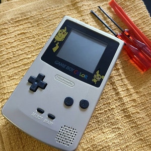 Gold Pokémon Gameboy Color Cartridge Nintendo GBC Anime Pikachu NES - Etsy