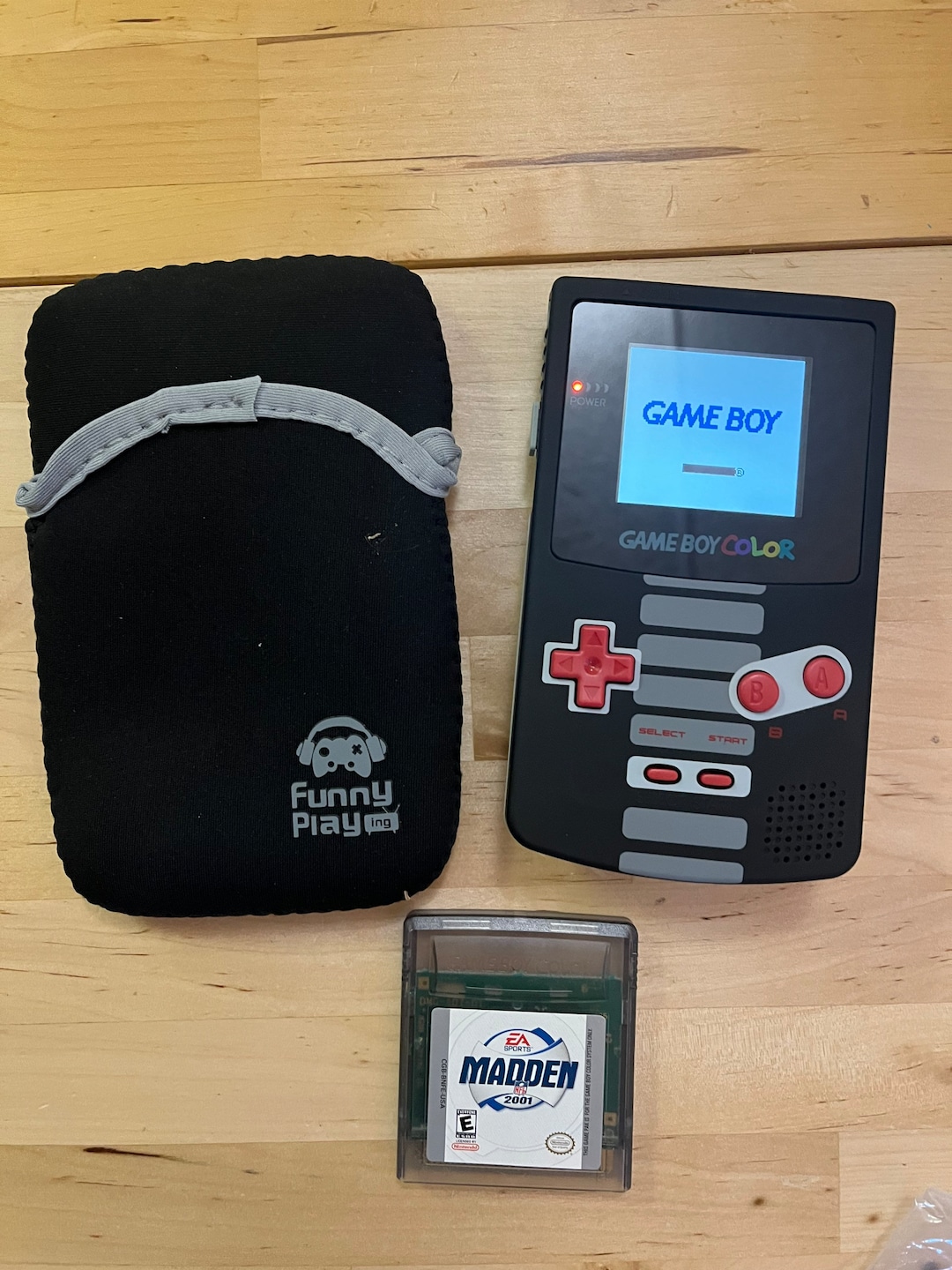 Backlit IPS NES Controller Style Gameboy Color GBC Glass Lens Nintendo ...